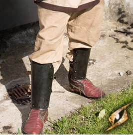 Leg Protection Dark Warrior | Epic Armoury Australia