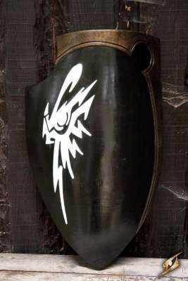 Unpainted Drow Shield | Epic Armoury Australia